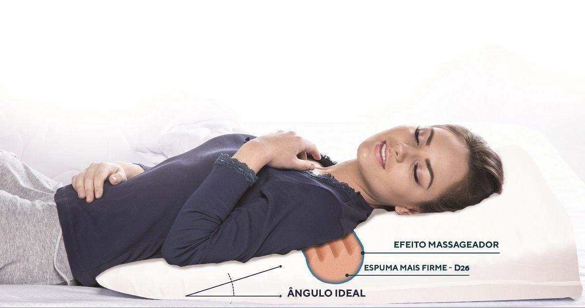 Travesseiro Anti Refluxo Adulto Fibrasca Com Capa - Fibrasca ...