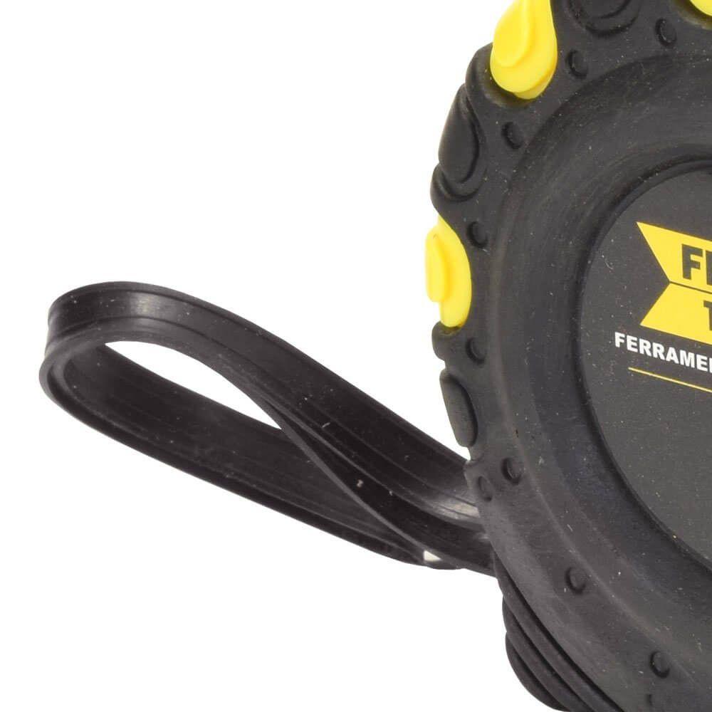Trena de Aço Emborrachada com Trava 05m x 19mm Fertak - Trena ...