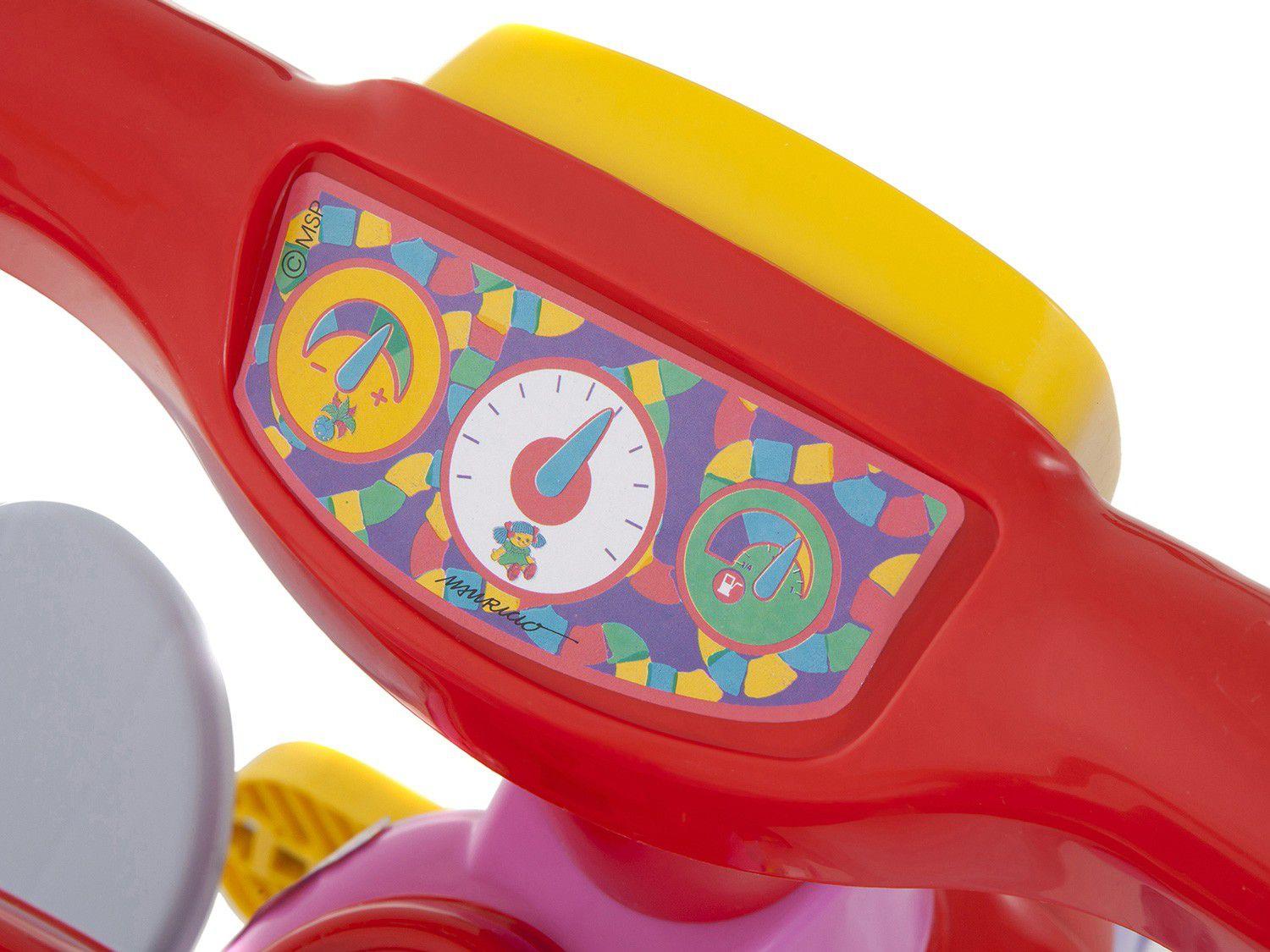 Triciclo Infantil Magic Toys Mônica - Haste Removível - Velotrol e ...