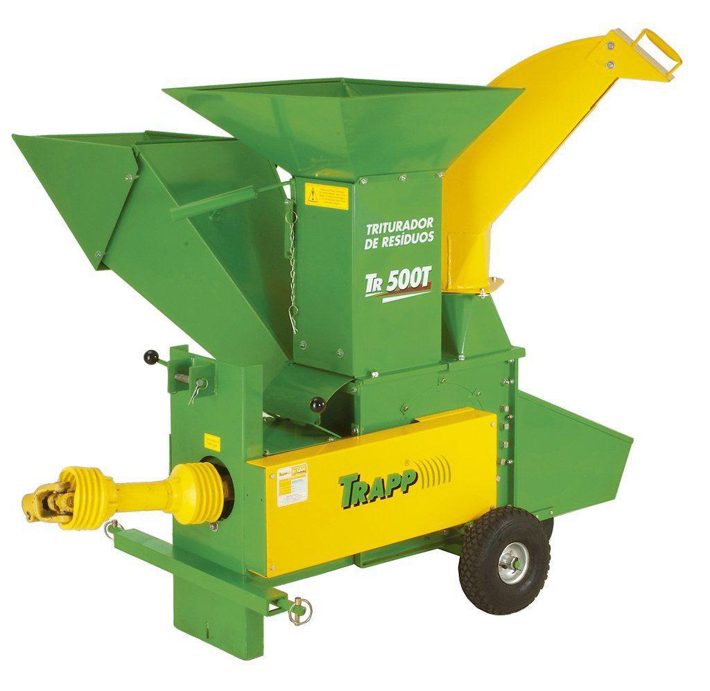 Triturador de resíduos Orgânicos TR 500T Acopl. P/ Trator - Trapp - Triturador de Alimentos ...