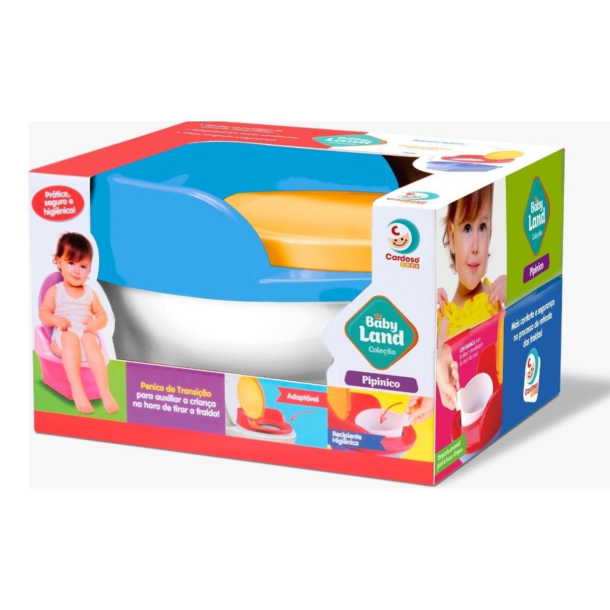 Troninho Pinico Infantil Com Assento Removivel Rosa E Azul - Cardoso ...