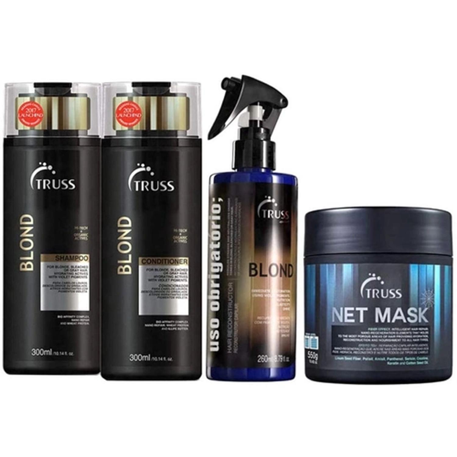 Truss Kit Shampoo e Condicionador Blond + Uso obrigatório Blond ...