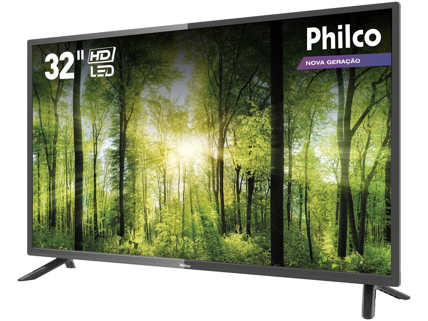 TV D-LED 32” Philco PTV32F10D 2 HDMI 1 USB - TVs - Magazine Luiza