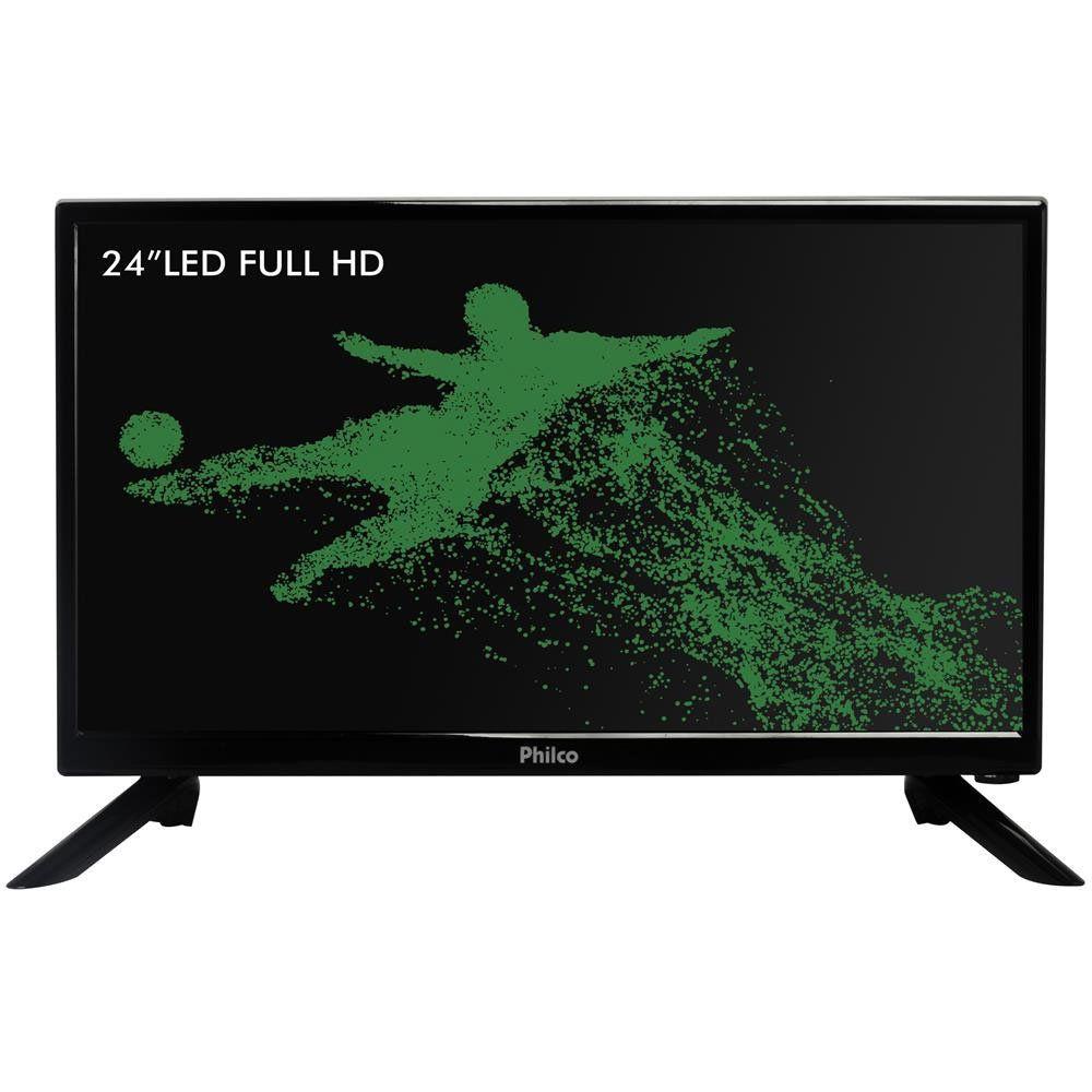 TV LED 24 Polegadas Philco TV24N92D Full HD com Conversor Digital 1 ...