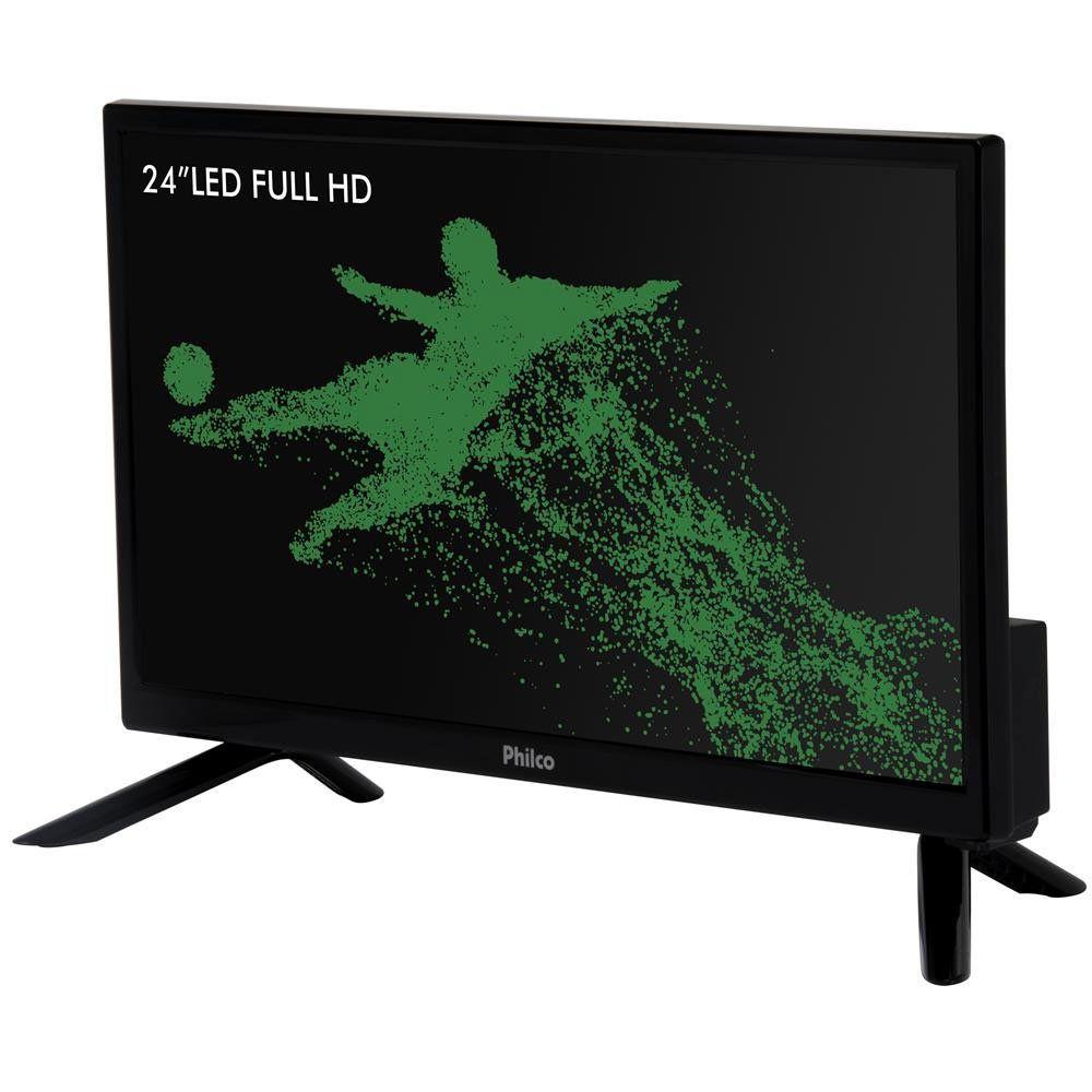 TV LED 24 Polegadas Philco TV24N92D Full HD com Conversor Digital 1 ...