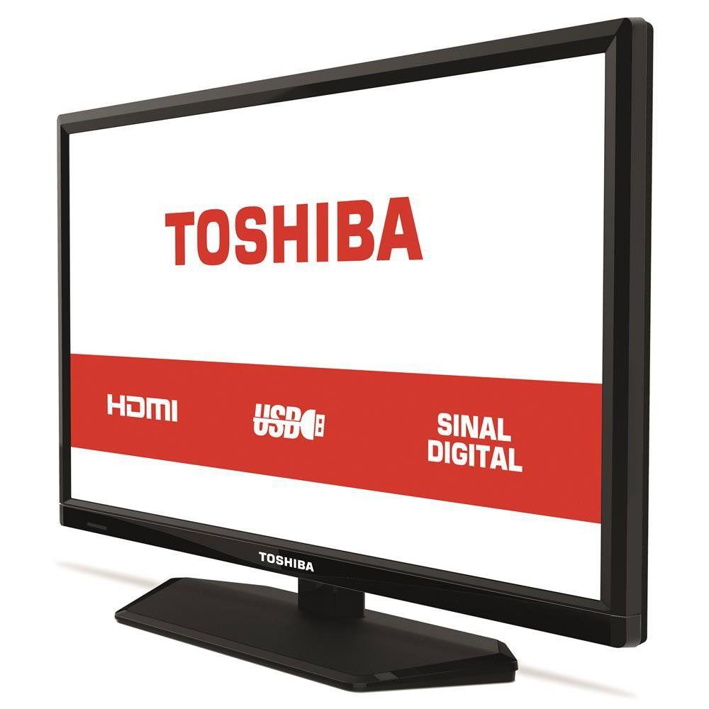 TV LED 24 Polegadas Semp Toshiba 24L1700 HD 1 HDMI 1 USB 60Hz - TVs ...