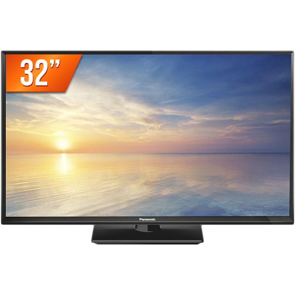 TV LED 32” HD Panasonic TC-32F400B 2 HDMI 1 USB Conversor Digital - TVs ...