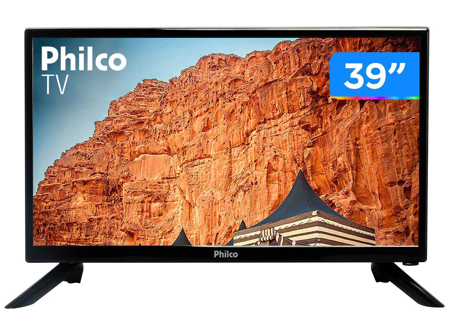 TV LED 39” Philco PTV39F61D - 2 HDMI 1 USB - Tv Led - Magazine Luiza