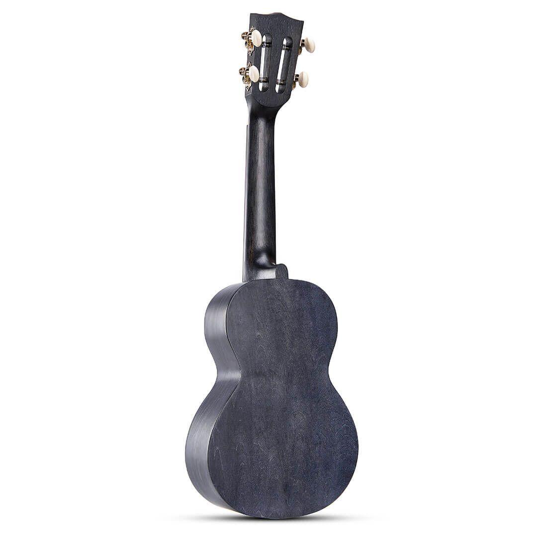 Ukulele Concert Série Island - Preto - Smoke Haze c/ capa - MAHALO ...