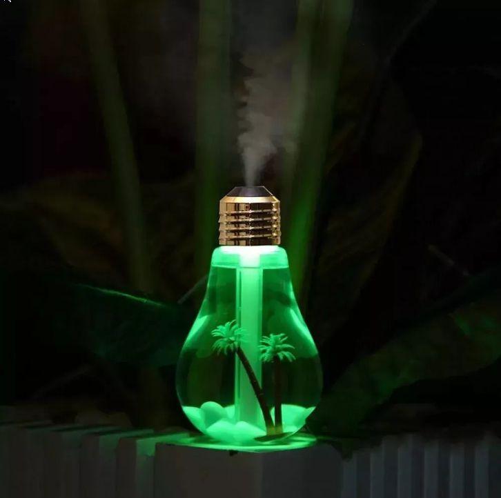 Umidificador De Ar Lâmpada Led Purificador Climatizador - Luatek ...