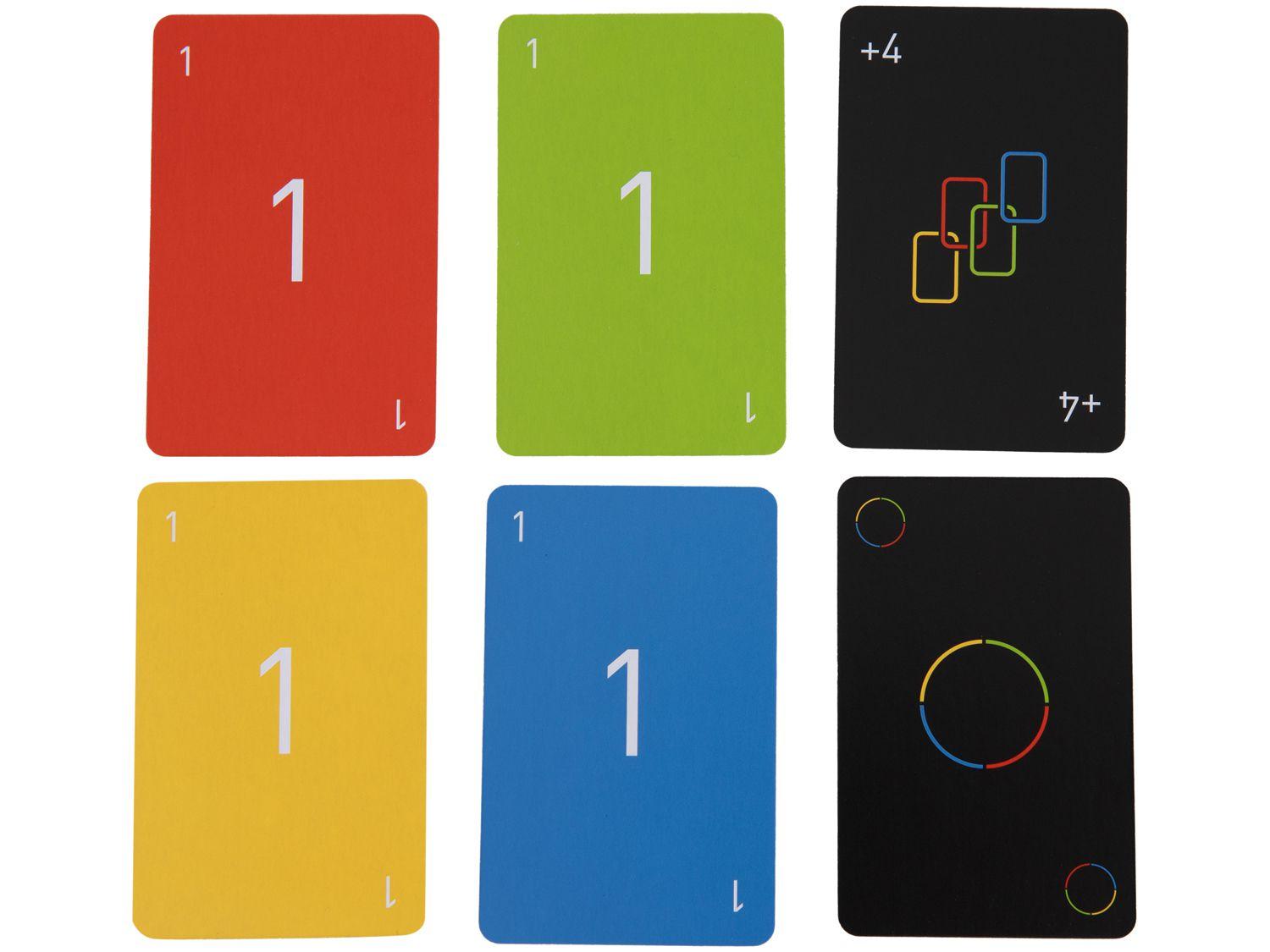 Uno Jogo De Cartas Minimalista 11cm Mattel