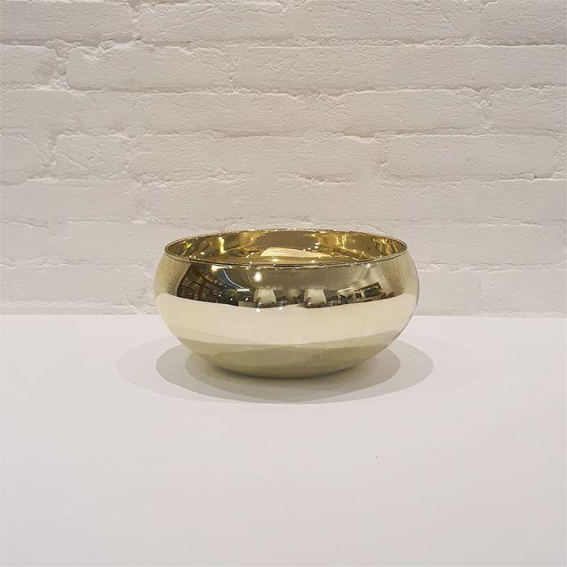 Vaso Lagoon dourado em vidro 30x14x30 cm - dicasaoficial.com.br - Vasos ...