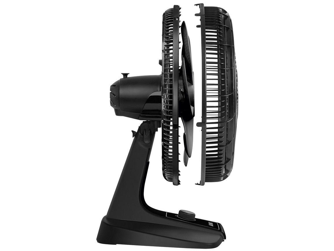 Ventilador 2 em 1 Arno Turbo Force VF42 40cm 6 Pás 3 Velocidades Preto