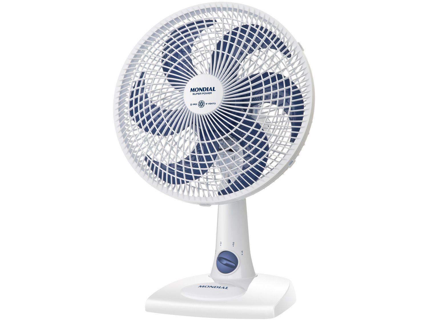 Ventilador De Mesa Mondial Super Power Vsp 30 W 30cm 3 Velocidades