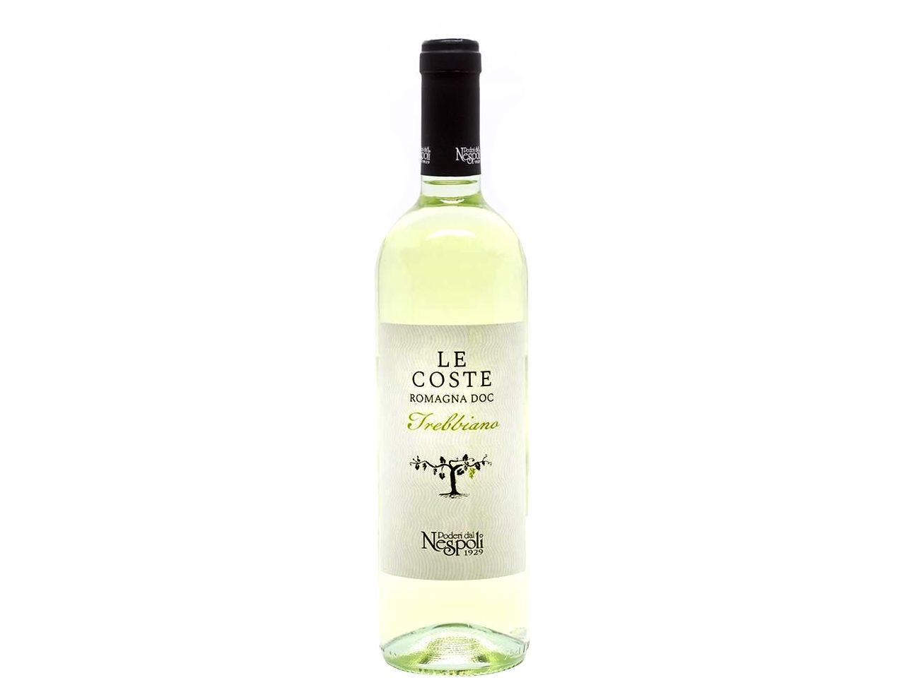 Vinho Branco Seco Poderi Dal Nespoli Le Coste Romagna Doc Itália 750ml