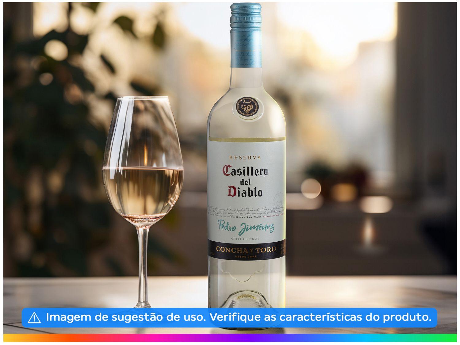 Vinho Branco Suave Concha y Toro Pedro Jiménez Casillero del Diablo ...
