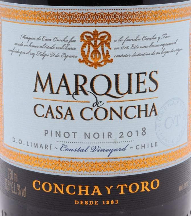 Vinho Marques De Casa Concha Pinot Noir 750Ml - Vinho - Magazine Luiza