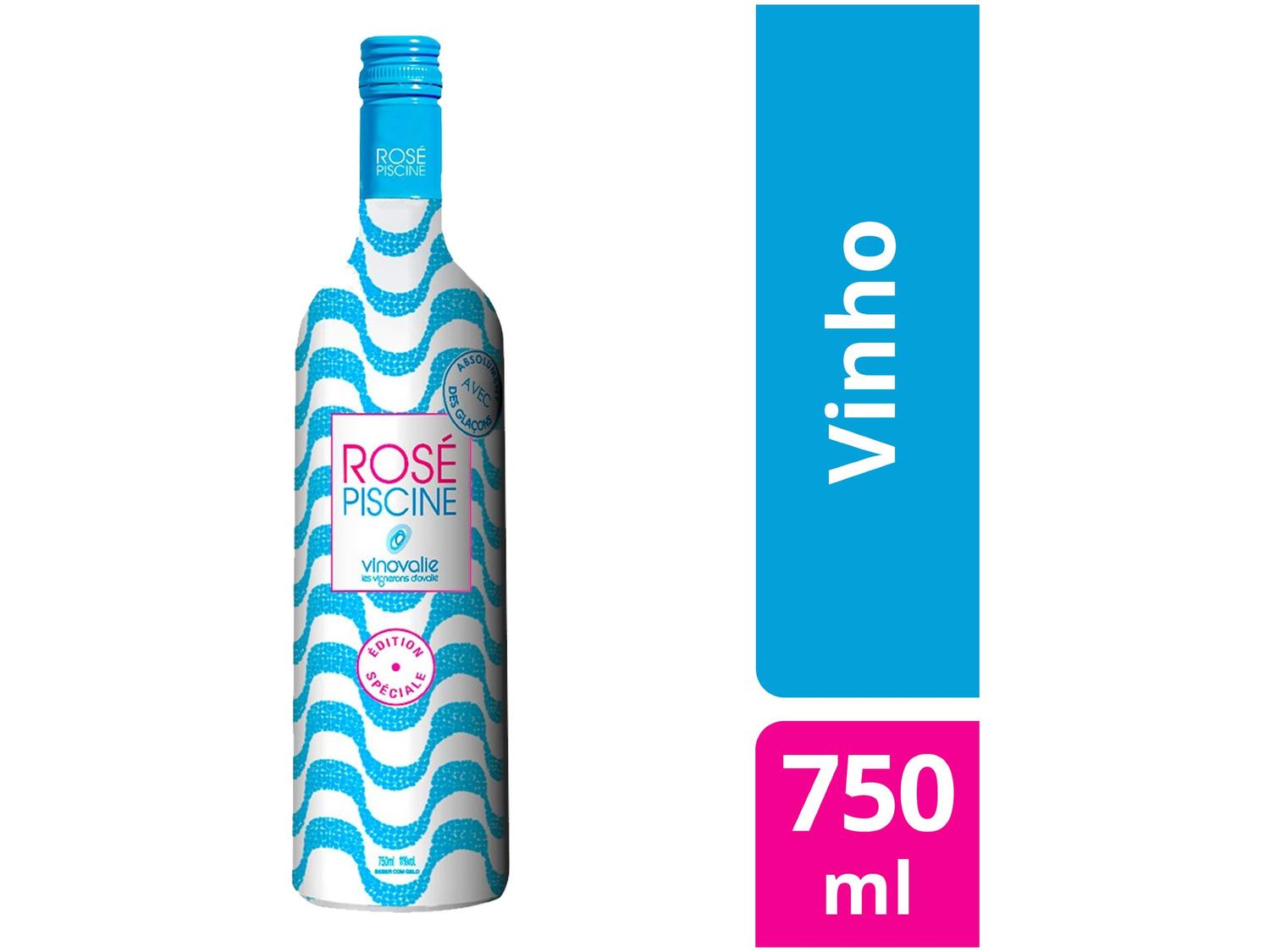 Vinho Suave Rosé Piscine Copacabana França 750ml