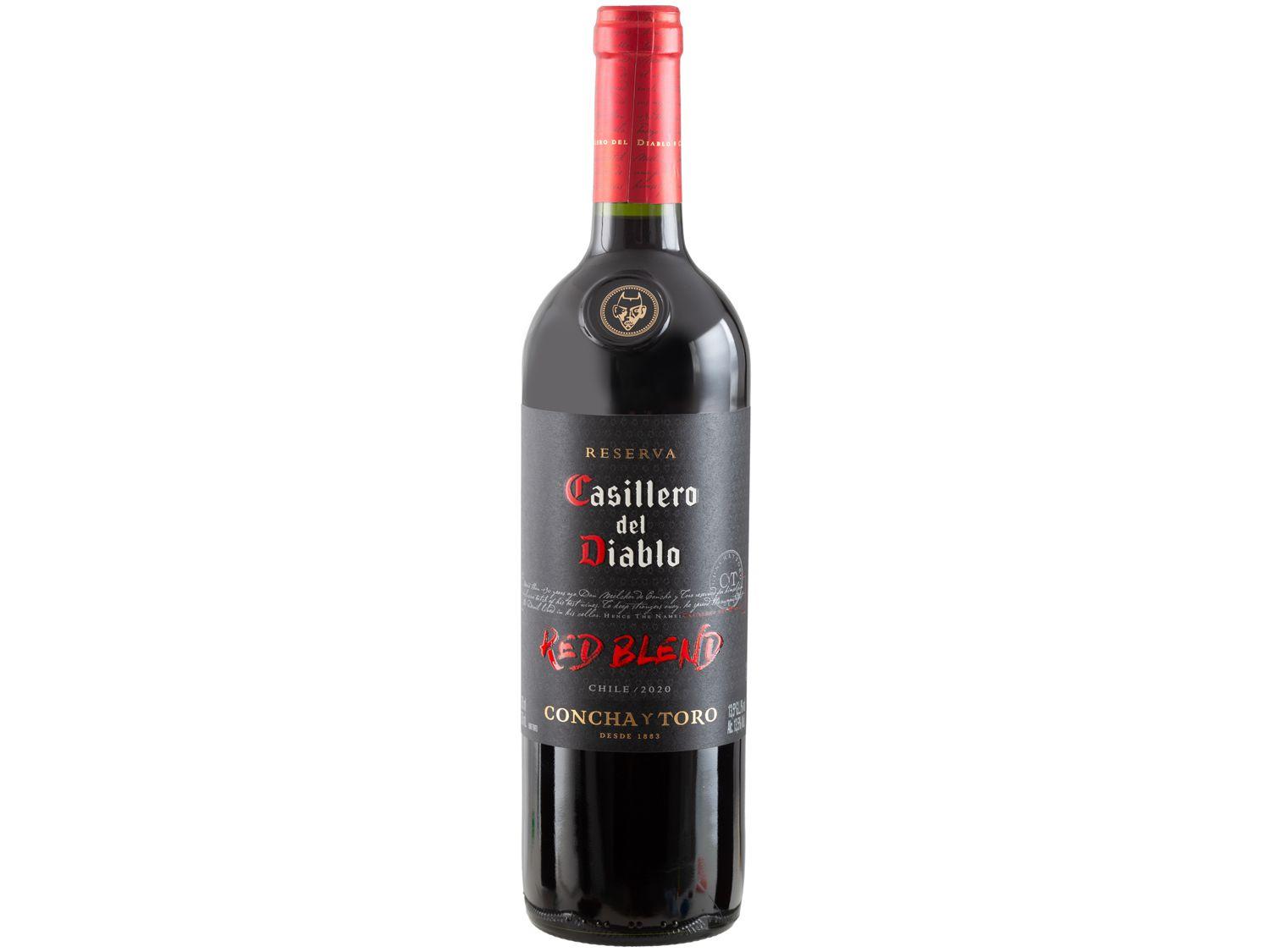 Vinho Tinto Meio Seco Concha y Toro Reserva Casillero del Diablo Red ...