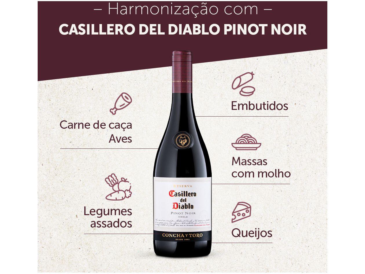 Vinho Tinto Seco Concha y Toro Casillero del Diablo Chile 2021 750ml
