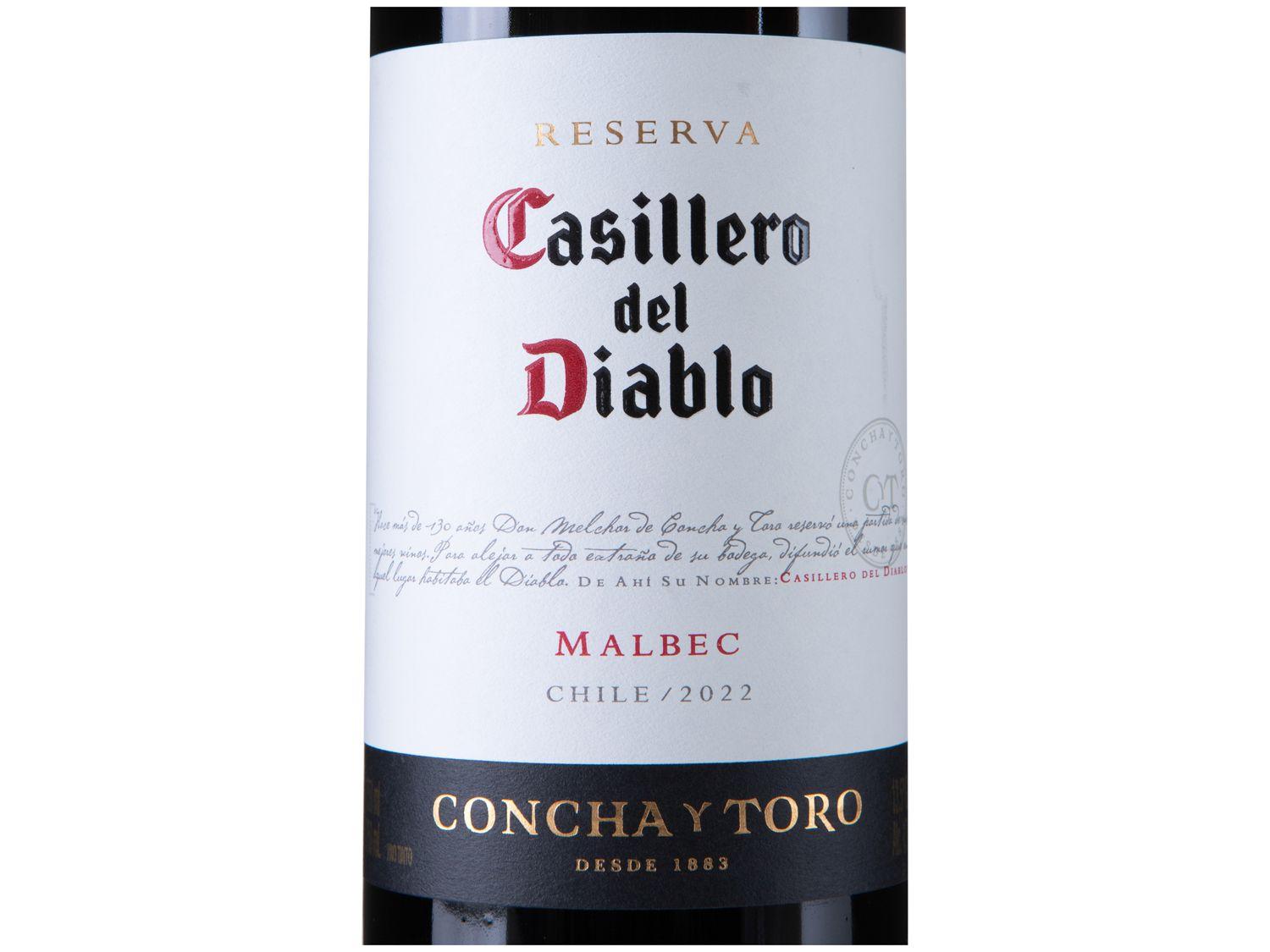 Vinho Tinto Seco Concha y Toro Casillero del Diablo Chile 2021 750ml