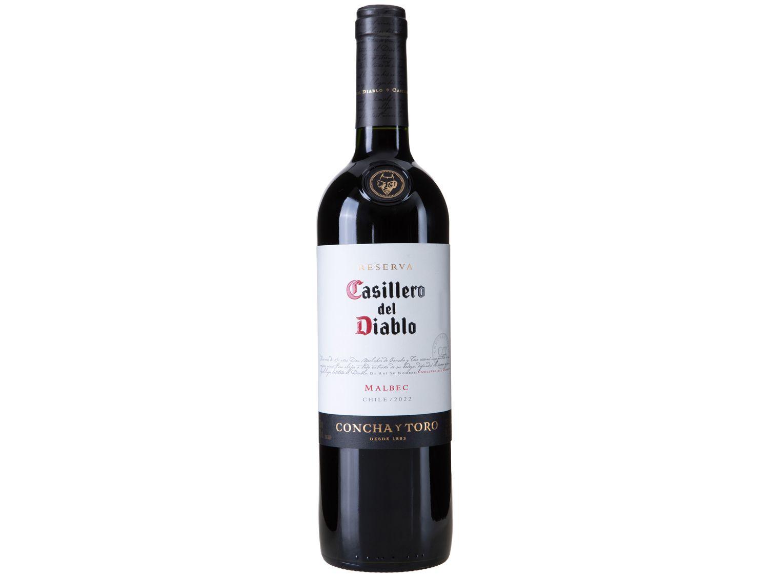 Vinho Tinto Seco Concha y Toro Casillero del Diablo Chile 2021 750ml