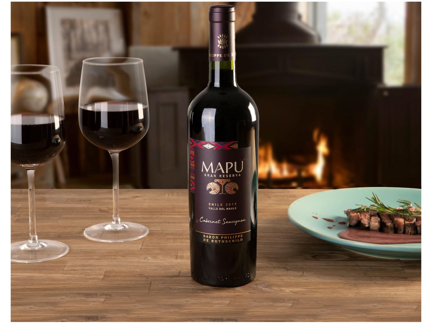 Vinho Tinto Seco Mapú Gran Reserva Baron Phileppe