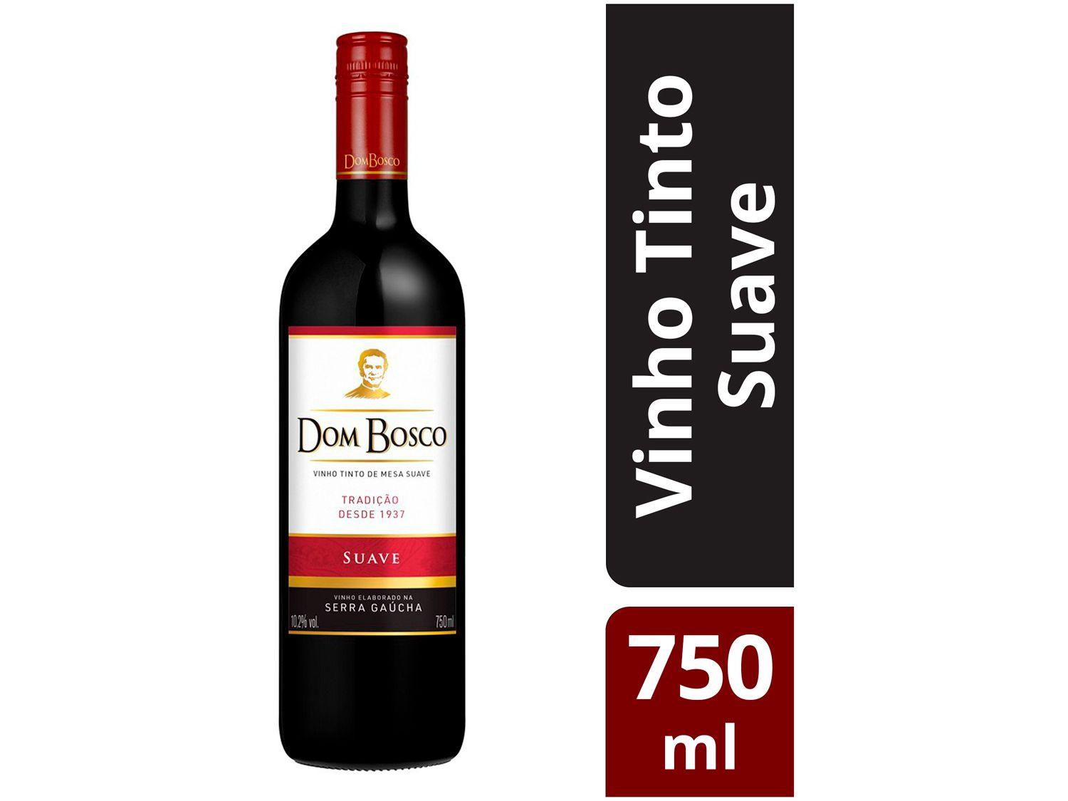Vinho Tinto Suave Dom Bosco - 750ml - Vinho - Magazine Luiza
