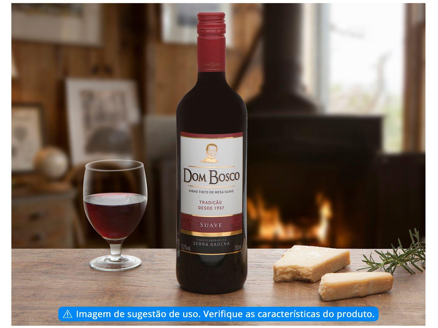Vinho Tinto Suave Dom Bosco - 750ml - Vinho - Magazine Luiza
