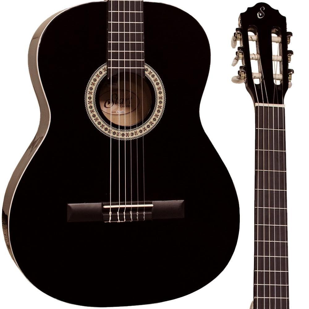 Violão Acústico Giannini Clássico Nylon N-14 BK + KIT4I - Violão - Magazine Luiza
