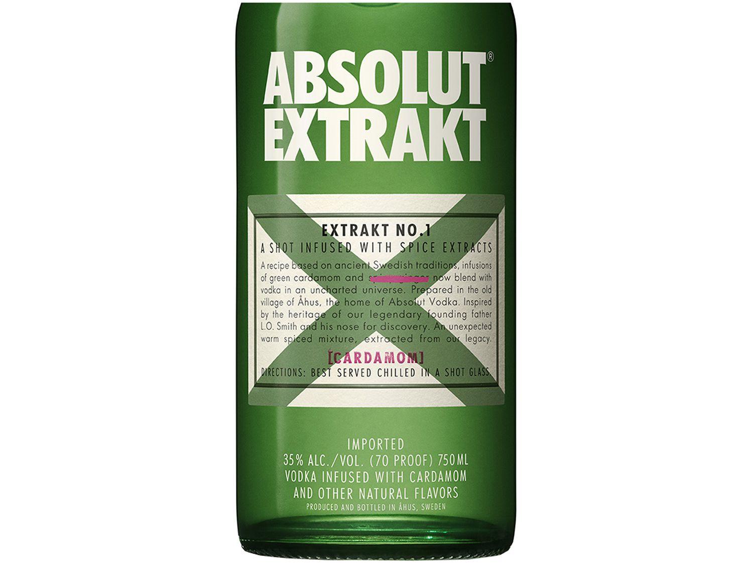 Vodka Absolut Extrakt - 750ml - Vodka - Magazine Luiza