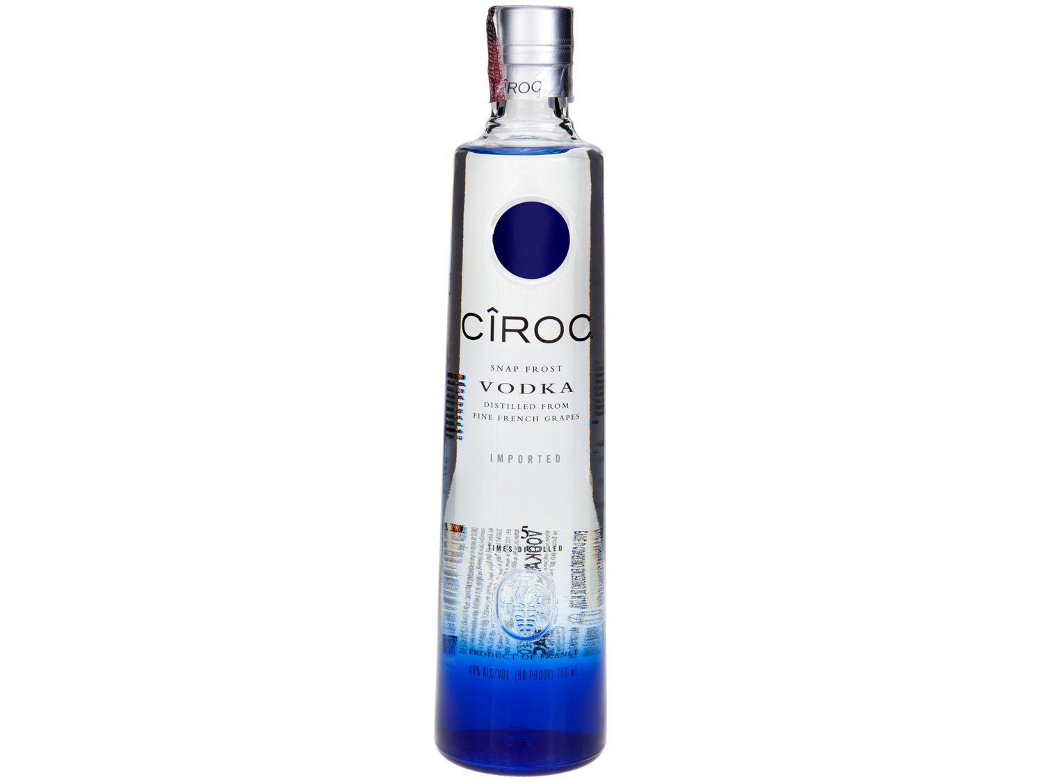 Vodka Francesa Ciroc Snap Frost Cítrico - 750ml - Vodka - Magazine Luiza