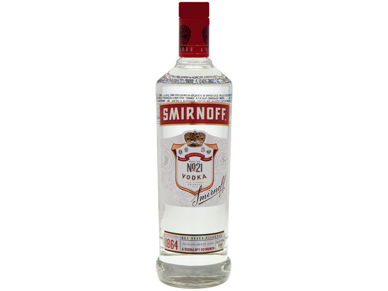 Vodka Smirnoff Red Original 998ml - Vodka - Magazine Luiza