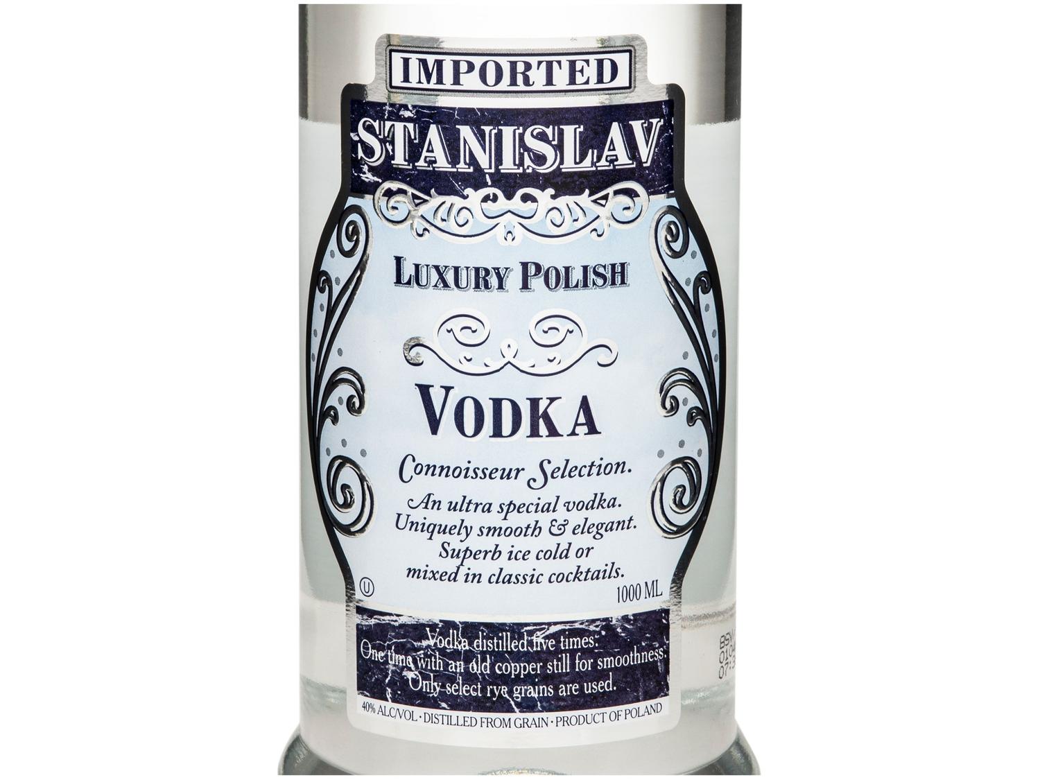 Vodka Stanislav Luxury Polish - Tradicional 1L