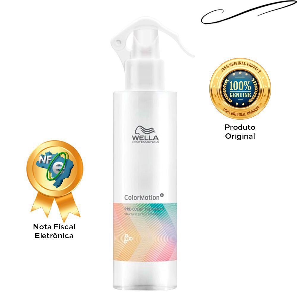 Wella Color Motion+ Pré Color Treatment Tratamento 185ml - Kit de ...
