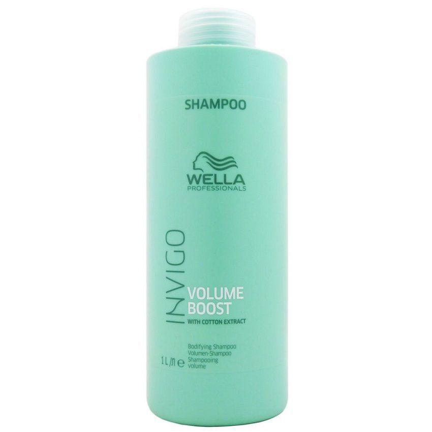 Wella Professionals Invigo Volume Boost Shampoo 1 Litro - Shampoo - Magazine Luiza