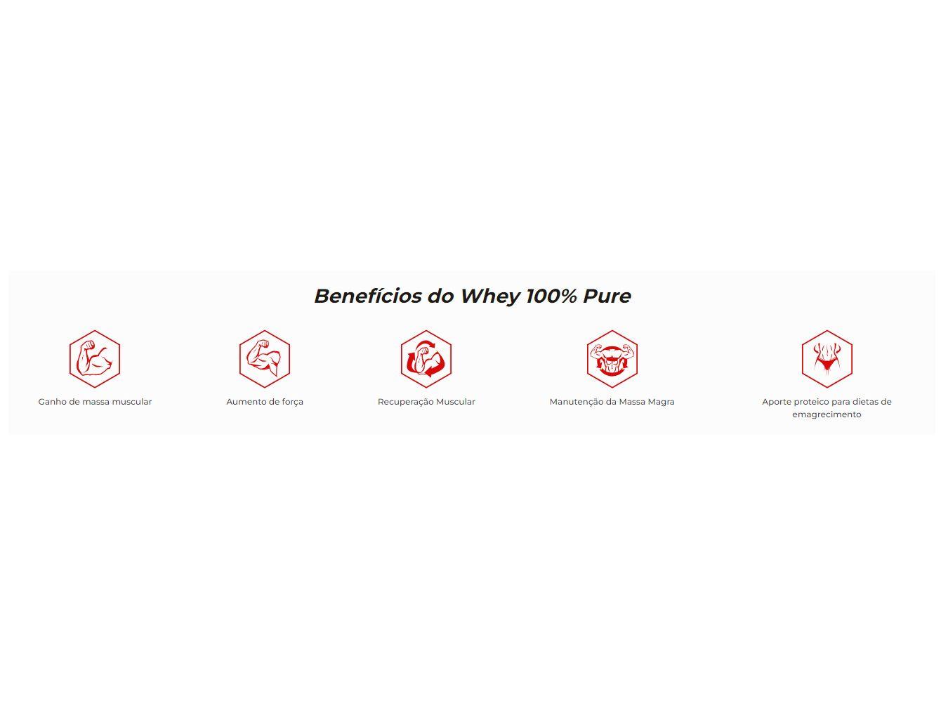 Whey Protein Concentrado Integralmedica 100% Pure - Chocolate Maltado 900g