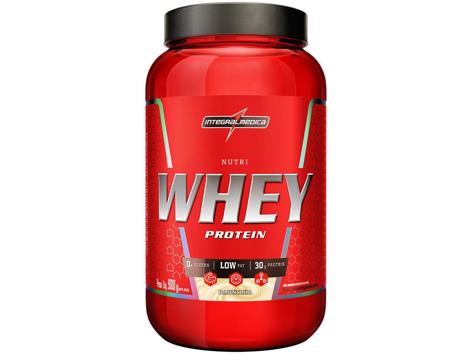Whey Protein Concentrado Integralmédica 900g Baunilha