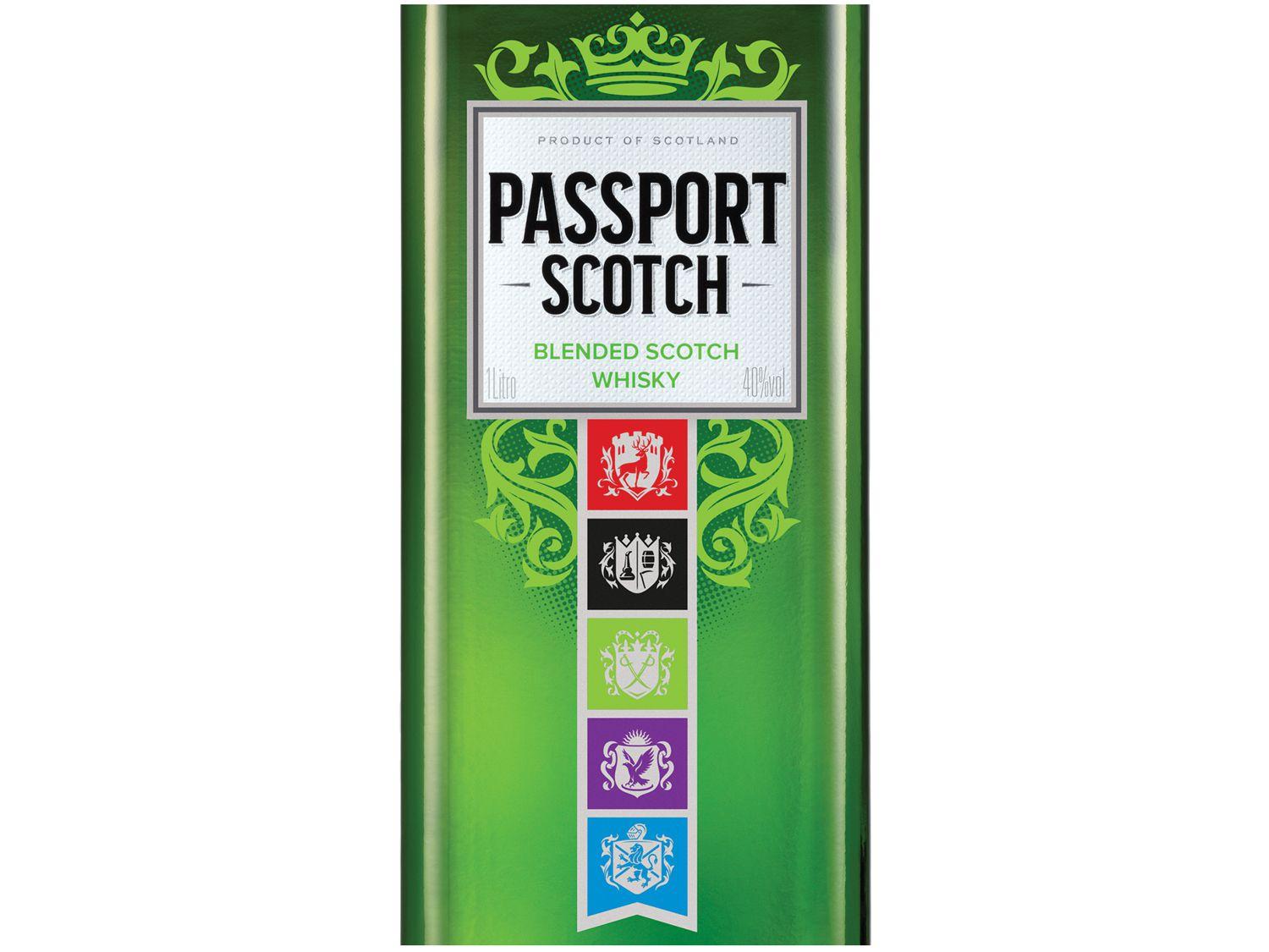 Whisky Escocês Passport 1L - Whisky - Magazine Luiza
