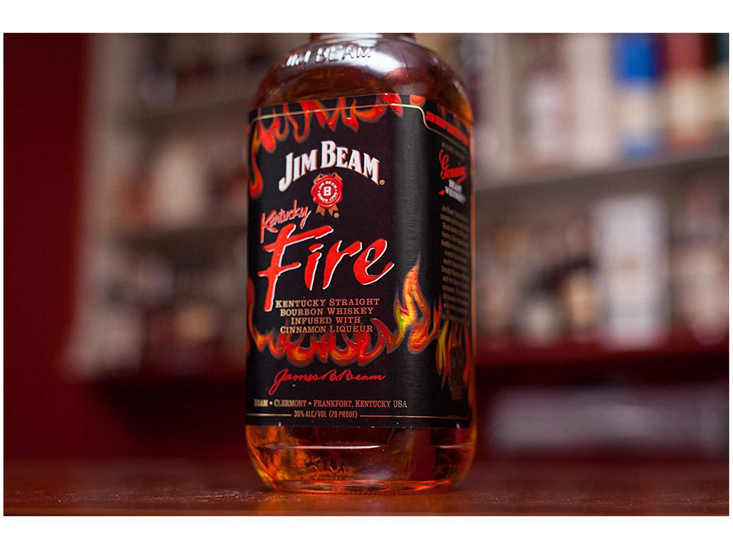 Whisky Jim Beam Fire 4 anos Bourbon Americano