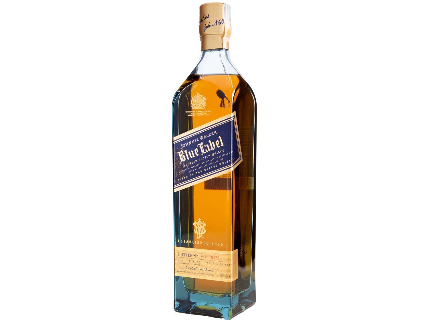 Whisky Johnnie Walker Blue Label Escocês 750ml