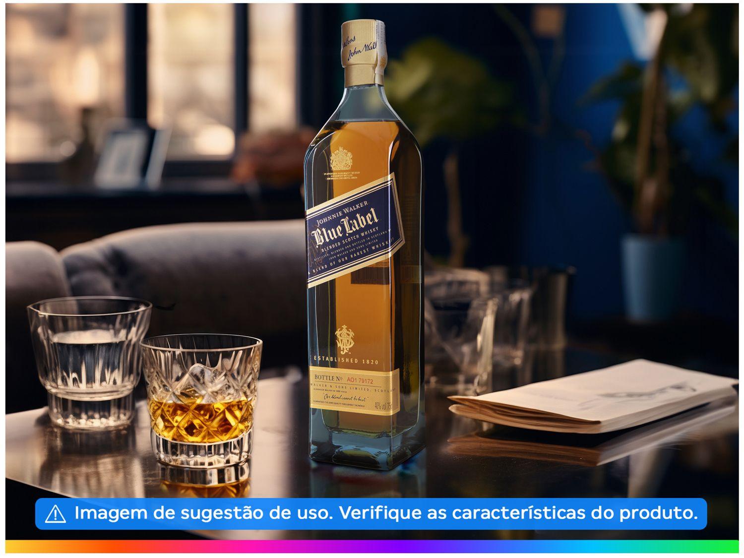 Whisky Johnnie Walker Blue Label Escocês 750ml