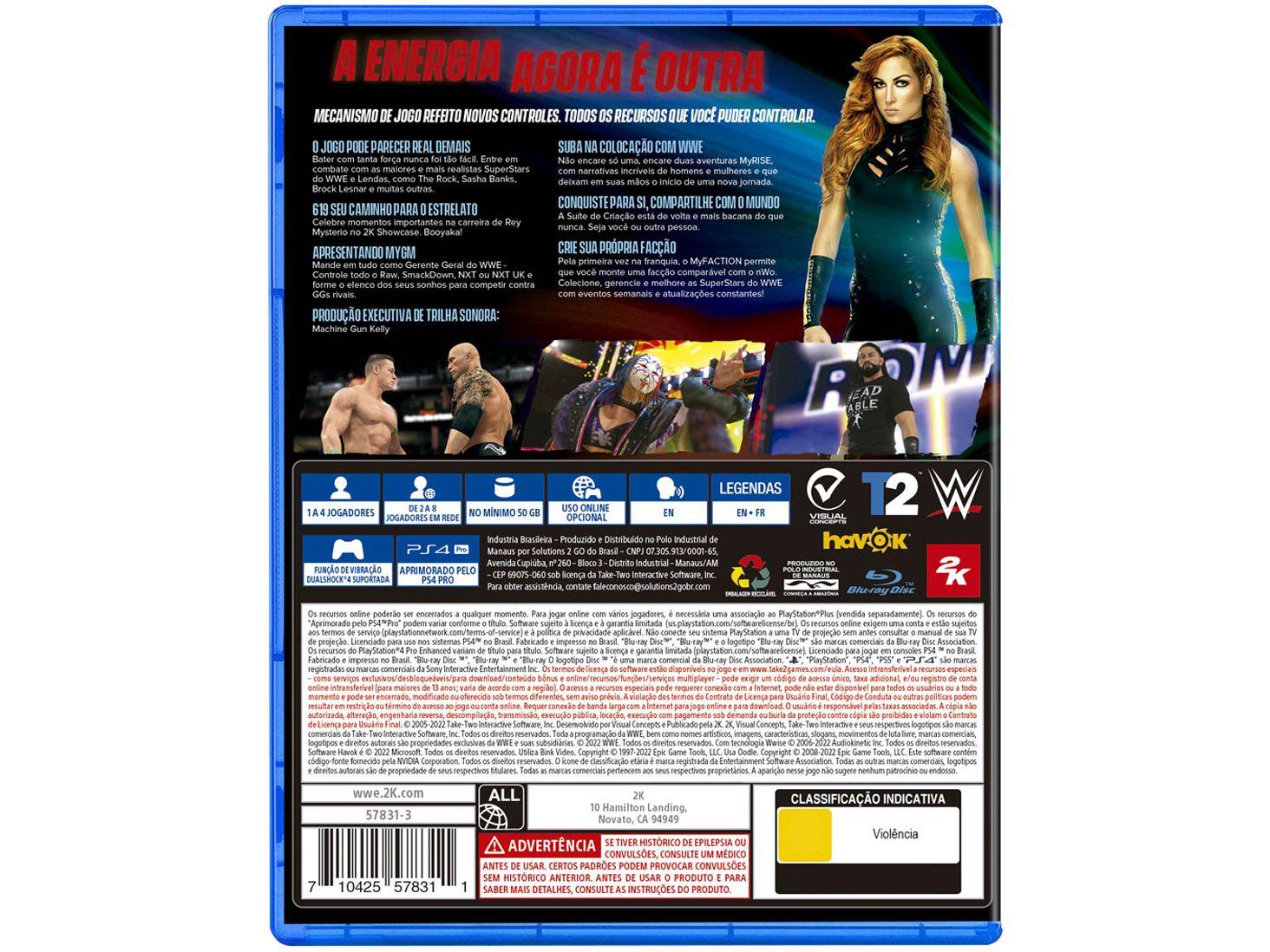 WWE 2K22 para PS4 Take Two