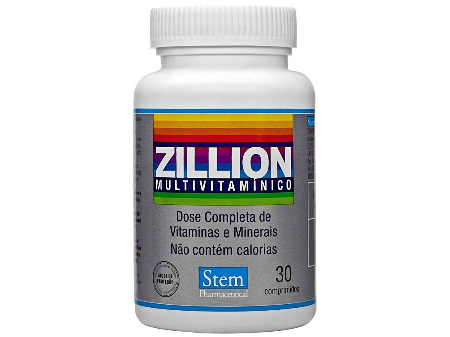 Zillion 30 Cápsulas - Stem Pharmaceutical - Fitoterápicos e Vitaminas ...