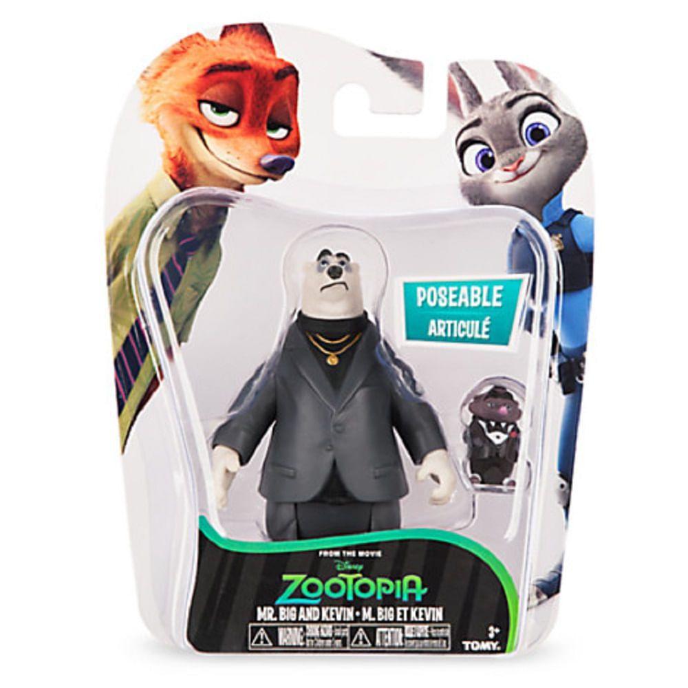 Zootopia - Figuras Pequenas - Mr.Big & Kevin - Sunny - Bonecos ...