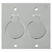 Placa P/piso Inox 4x4 Olivo C/2 Modulos Rj45 - RCDELETRICA - Tomadas e ...