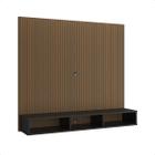 Painel Tv até 50 Polegadas com Prateleira Suspensa e Nicho - PRADO ...