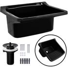 Tanque De Plastico Preto 22 Litros Para Lavar Roupas Astra Completo ...