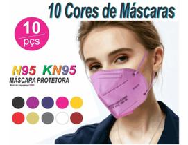 mascara-colorida-roxa-kn95-ppf2 em Promoção no Magazine Luiza