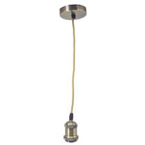 Pendente Simples Vintage Retro Soquete E27 A1 Ctb em Promoção no ...